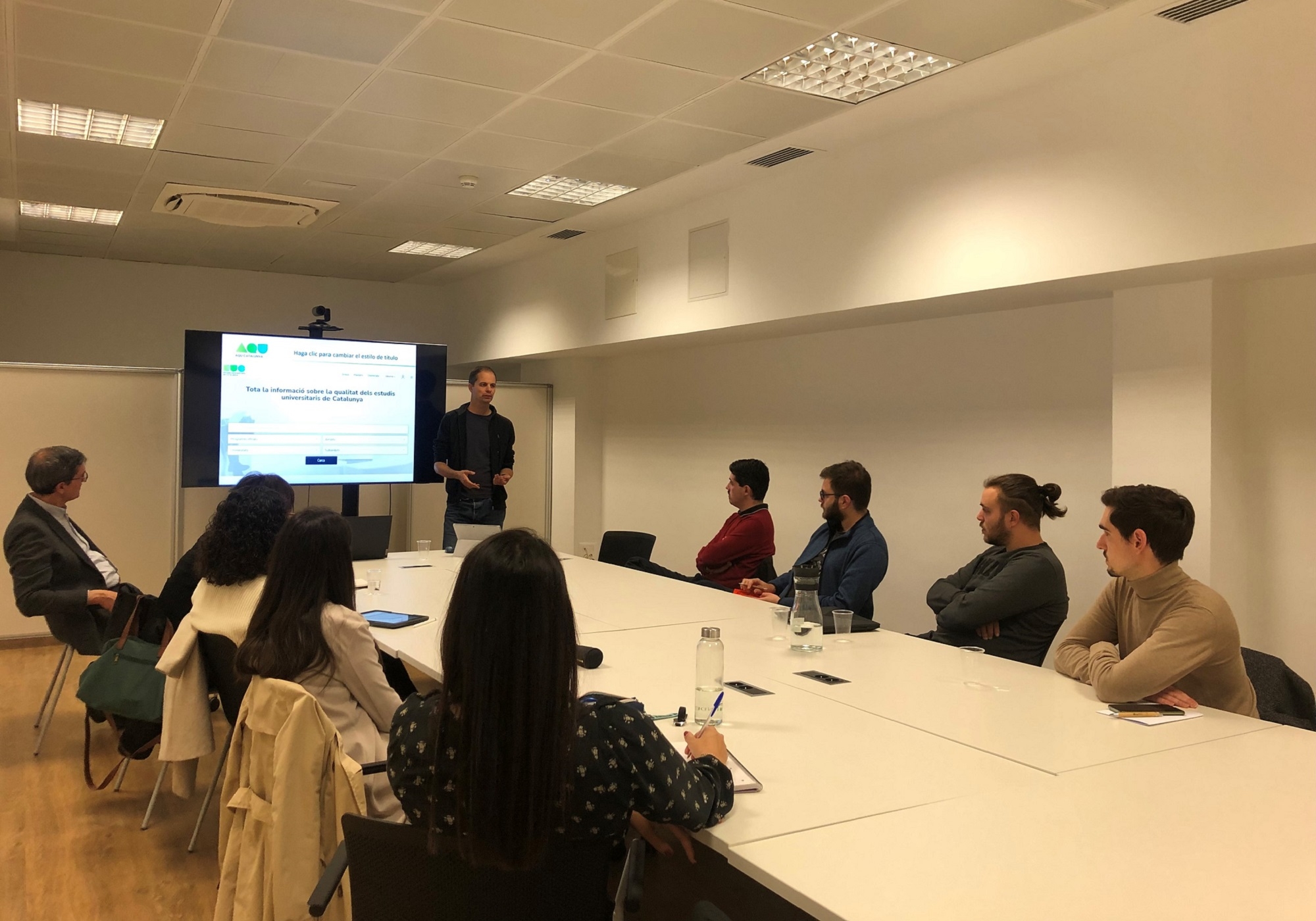 El Comité de Estudiantes de AQU Catalunya se reúne con una composición ...