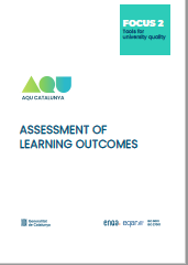 Focus 2. Assessment of learning outcomes